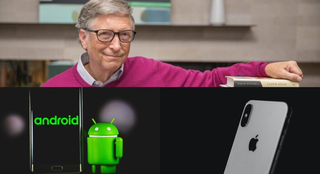 Bill Gates Uses An Android Phone Instead of Apple iPhone