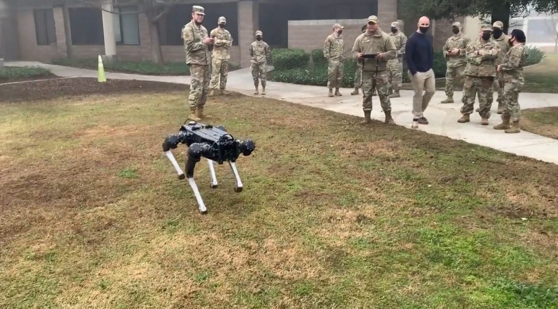 No need for K9! US Military Tests Robot Security Dog
