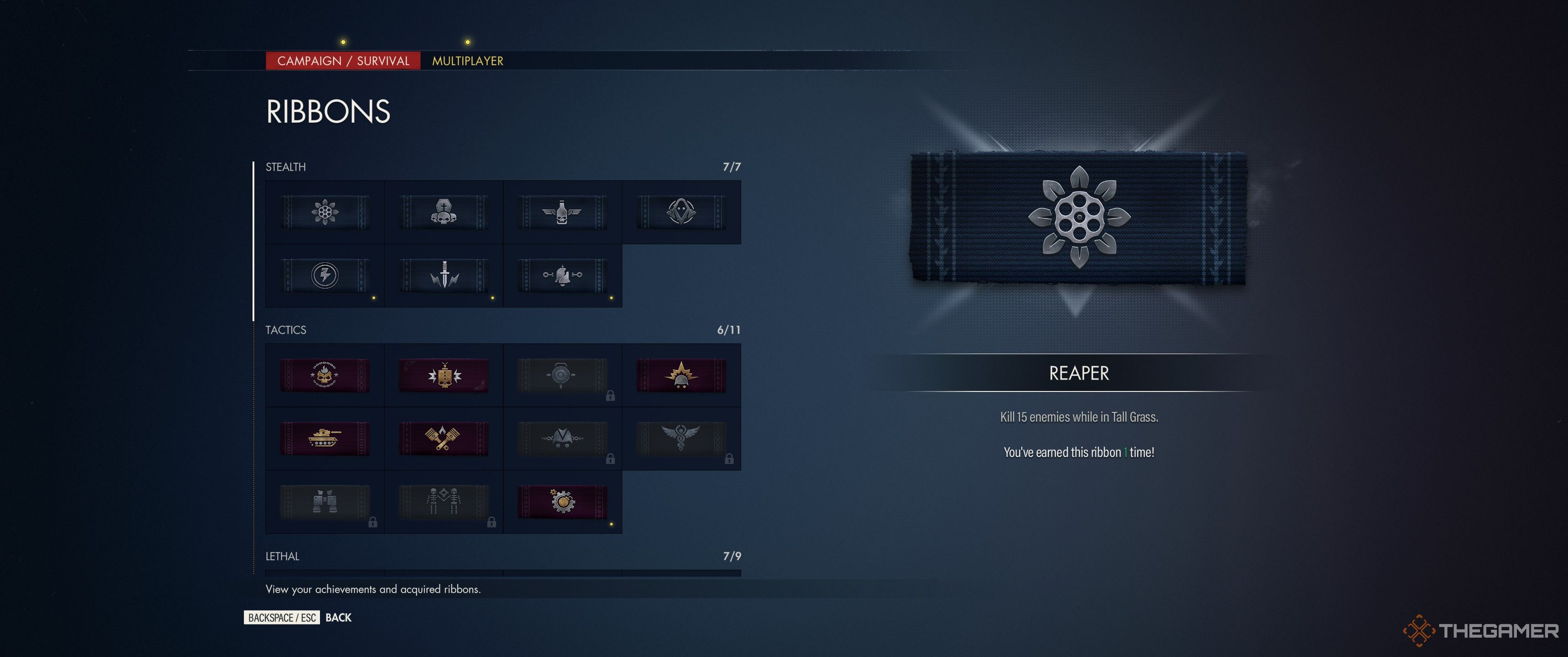 Unlocking All Stealth Ribbons in Sniper Elite: Resistance