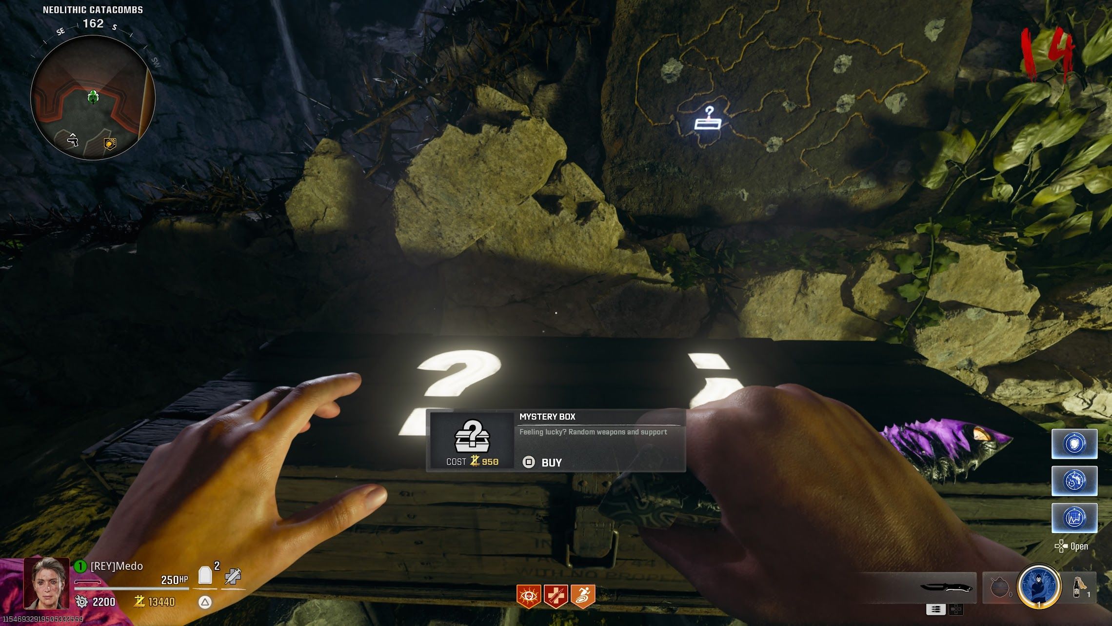 Unlocking Weapon Gifts from the Mystery Box in COD Zombies