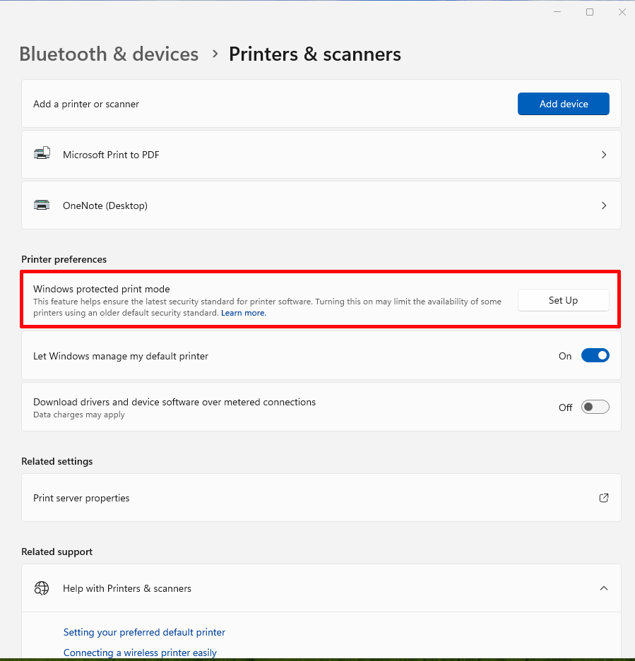 How to Secure Your Printer with Windows 11's Protected Print Mode