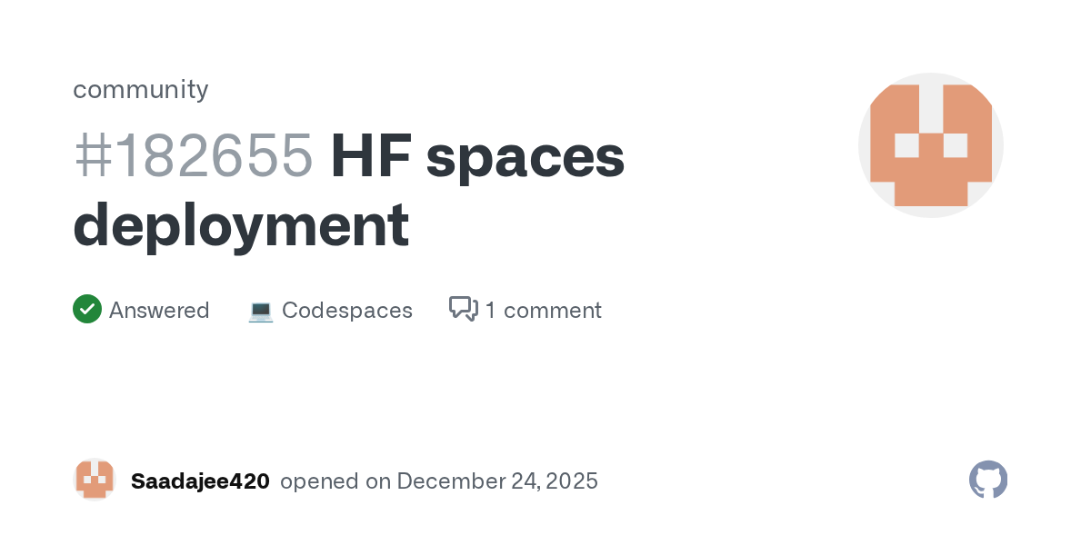 How to Run FASTAPI Backend on GitHub Spaces with Docker Without Getting Stuck